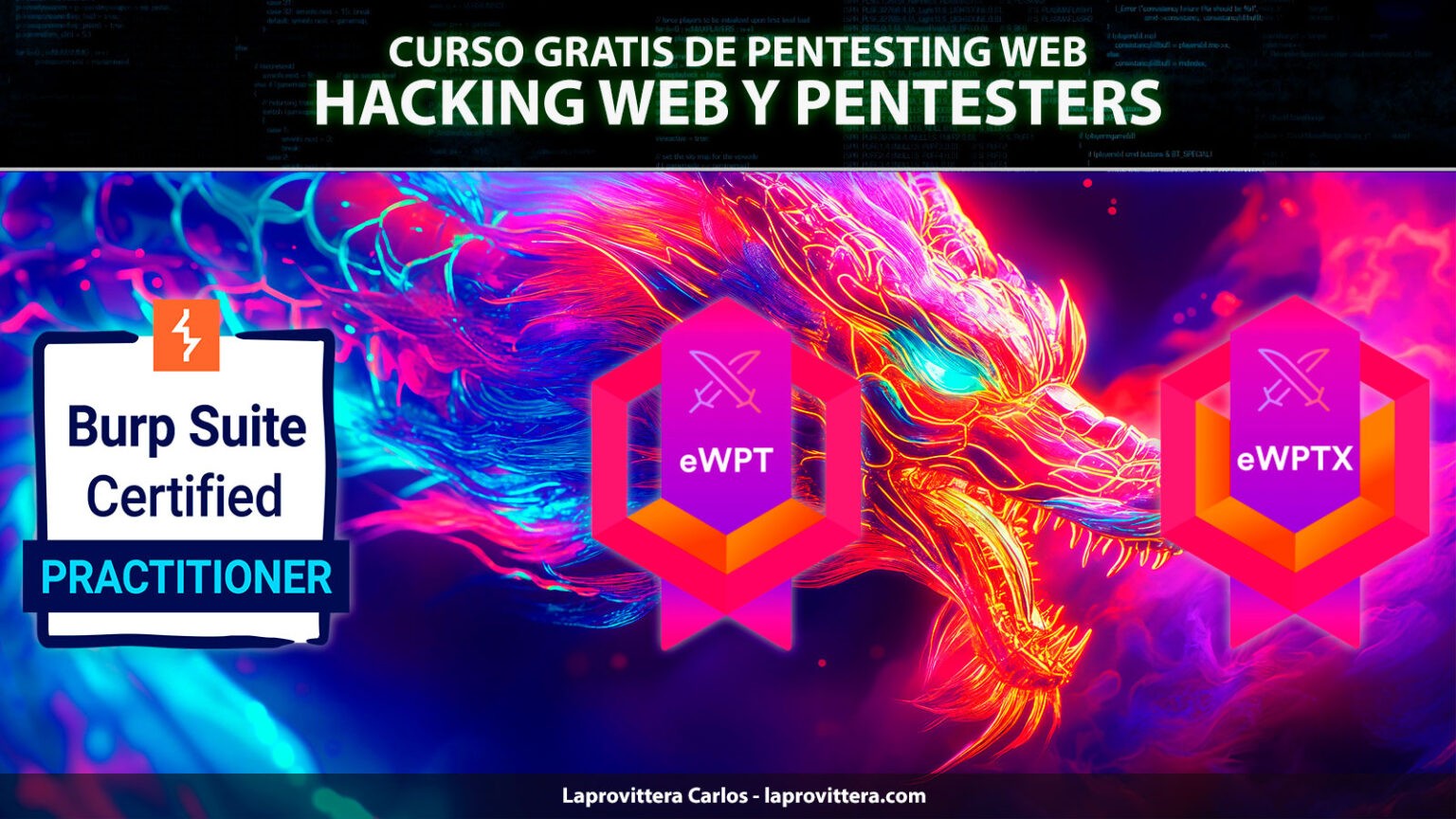 Hacking Web y Pentesters - Laprovittera Carlos